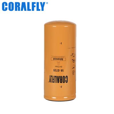Cina Filtro dell'olio di SAE J1858 1R0739 Caterpillar 11*27CM in vendita
