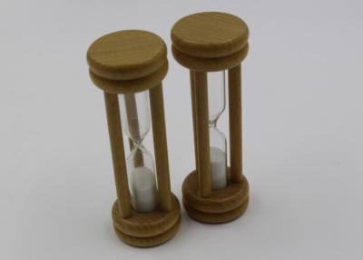 Cina Clessidra di legno su ordinazione Sandglass del temporizzatore della sabbia del temporizzatore 5min dell'orologio della sabbia in vendita