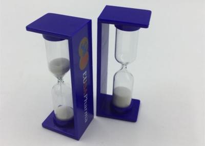 Cina Temporizzatore acrilico della sabbia della clessidra del temporizzatore dell'orologio della sabbia della cucina dell'ufficio 5 minuti in vendita