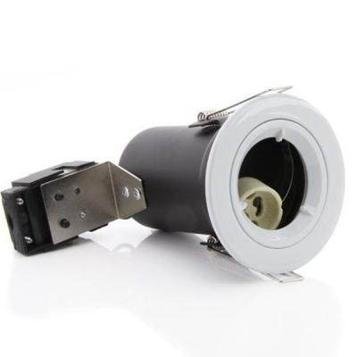 China Fixed Fire Rated Downlight Fitting (White) for sale