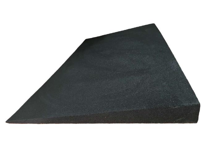 Rubber ramp edge
