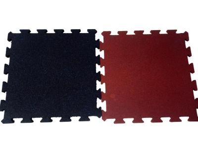 중국 레드 인클로킹 고무 매트 휴대성 텍스처 고무 바닥 타일 제거 판매용