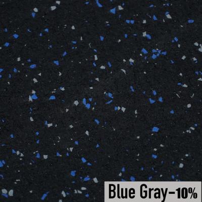 중국 980*980mm 퍼즐 체육관 바닥 타일 15mm / 20mm 복합 고무 바닥 판매용