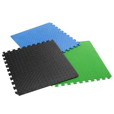 중국 비독성 체육관 인트로킹 고무 바닥 운동용 1m X 1m 1000x1000mm 안티 슬리프 판매용