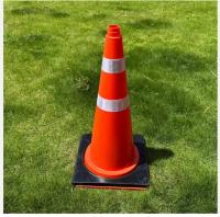 China Recycled Material Base Traffic Cone Weight Stackable Base Design High - Quality Rubber Base for sale