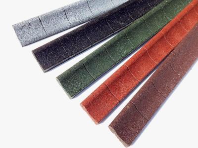 China 1200*100mm Rubber Landscape Edging Grey / Green Rubber Flower Bed Edging for sale