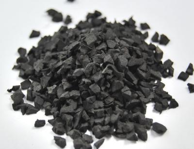 China Non Slip SBR Tyre Rubber Crumb 1-4mm For Running Tracks for sale