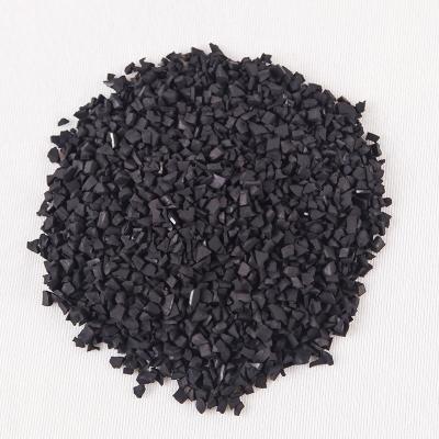China Non Slip SBR Tyre Rubber Crumb 1-4mm For Running Tracks for sale