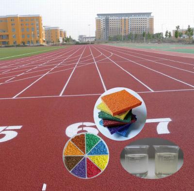 China Liquid PU Glue Durable Polyurethane Binder For Rubber Crumb for sale