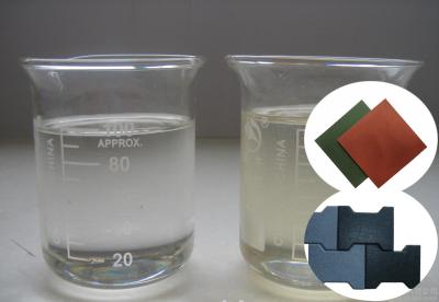 China MDI Based Polyurethane White / yellow Glue Rubber Crumb Glue for sale