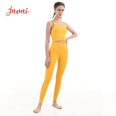 Cina 75% riciclano il Activewear della palestra dell'elastam del poliestere 25% mettono il reggiseno di sport e gli insiemi di Legging in vendita