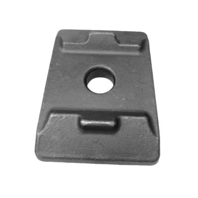 China Precision Forged High-Strength Railway Damping Pads - Wear-Resistant Steel Forgings for sale