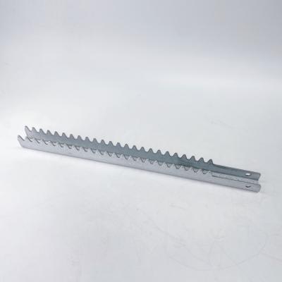 China Galvanized Steel CNC Machining Services Sliding Motor Track Stamping Parts For Greenhouses for sale