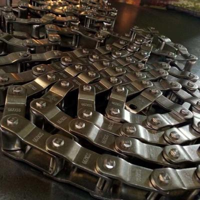 Cina Catene a spillo forgiate con precisione Catene di trasmissione di energia per macchine industriali in vendita