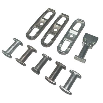 China Quick-Disconnect T-Pin Shafts For Die-Forged Conveyor Chain Sections for sale