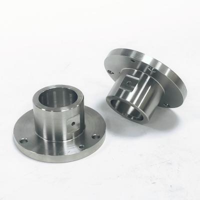 China Precision CNC Machined Stainless Steel Flange Shaft Seat with Customizable Geometry for Gas-Liquid Separators for sale