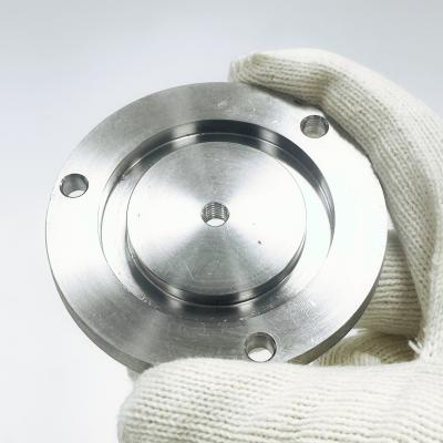 China High Precision CNC Turned Stainless Steel Flange End Cover for Leak-Proof Sealing in Gas-Liquid Separators for sale