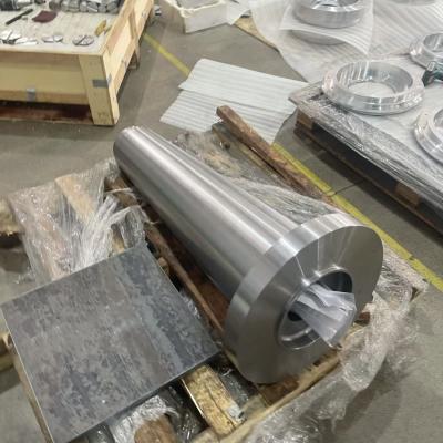 China Precision CNC Machined Industrial Rollers and Marine Flanges with Corrosion Resistance and High-Speed Material Removal for sale