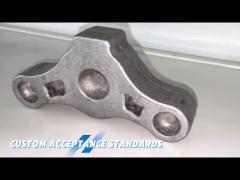CNC-gefräste Motorrad-Schalthebel aus Aluminium - 6061-T6/7075-T6 geschmiedet