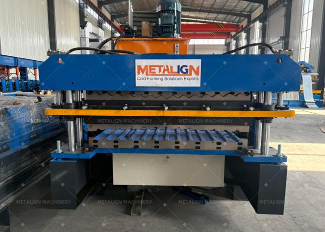 Encoder component of roll forming machine