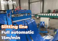 Quality 1mm Simple Slitting Line 7.5T With Edge Waste Collection 15m/min 5.5Kw for sale