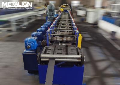 China Flexible Ladder Type Cable Tray Manufacturing Machine With Gearbox Drive System Roll Forming Line for sale