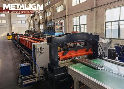 China Customizable Box Beam Roll Forming Machine Line With Dual Sided Horizontal Movement And High Speed Punching for sale