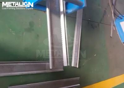 China High Precision Roller Shutter Door Roll Forming Machine With Servo Feeder And Hydraulic Cutter for sale