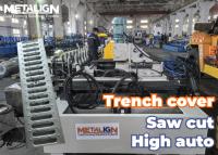 Quality High Speed Trench Cover Roll Forming Machine With Precision Punching And Flying for sale