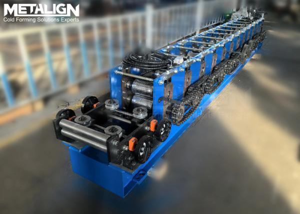 Quality Customizable Roll Forming Line For Hat Purlins With Chain Drive And Hydraulic for sale