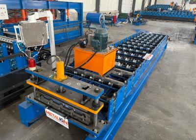 China Chain Drive Roll Former With Wall Panel Frame For Efficient IBR Roof Panel Production Line for sale