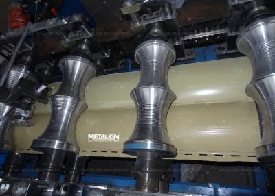 China Efficient Roll Forming Machine for Galvanized Steel Siding with Oval Hole Punching for sale