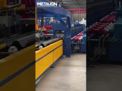 Guardrail panel auto staker