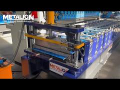 Efficient Edge-fold Door Panel Roll Former