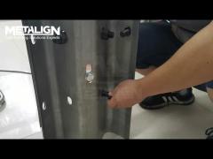 High Precision W Panel Roll Forming Machine for 3–4mm Galvanized Steel
