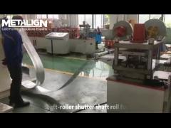 High Precision Roller Shutter Door Forming Machine voor het op maat maken van achthoekige buizen