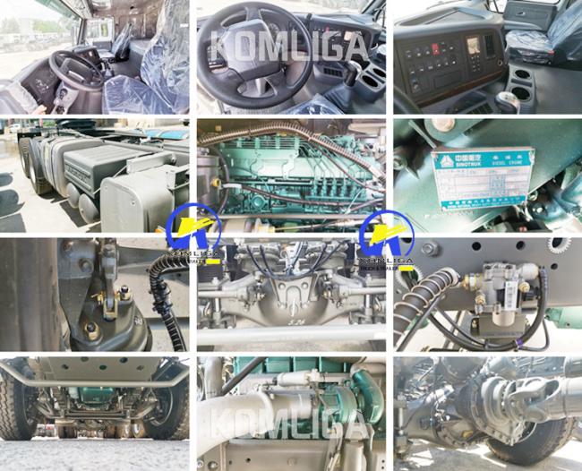 Sinotruck 371HP 375HP 420HP 6X4 Semi Trailer Head Truck Prime Mover HOWO Used Tractor Truck Price