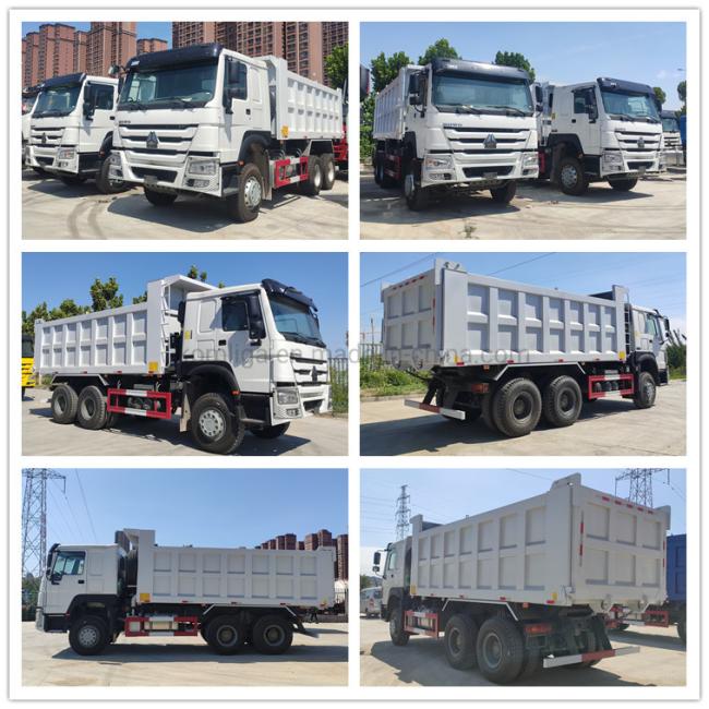 6X4 371 Dump Truck Sinotruk HOWO Tipper Truck Ghana for Sale