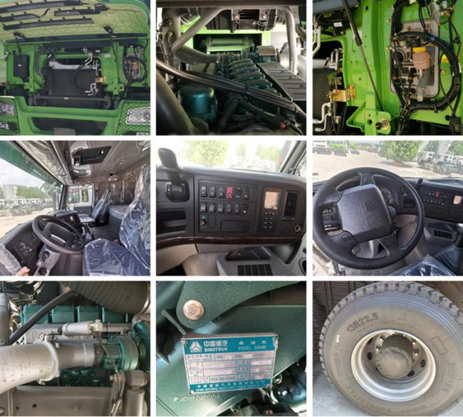 Sinotruk 371HP 420HP 12-Wheel Dump Truck HOWO 8X4 Dump Tipper Trucks
