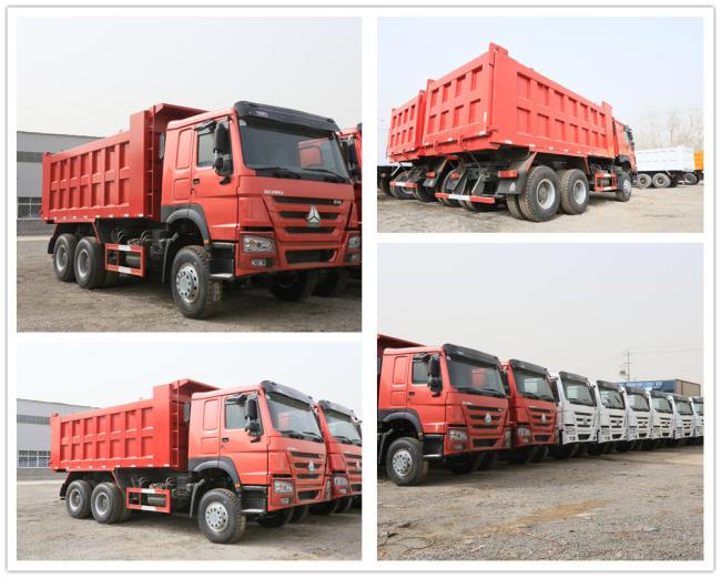 HOWO Heavy Duty Dump Truck 40tons 6X4 10-Wheel Rear Dumping Tipper Truck