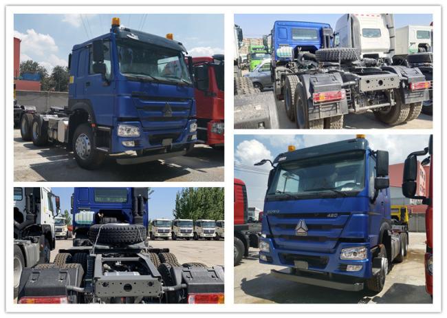 HOWO Hot Selling Head Trailer Truck for Sale 6X4 Diesel Tow Used Tractor Truck