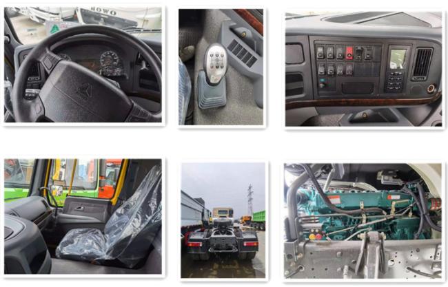 HOWO Hot Selling Head Trailer Truck for Sale 6X4 Diesel Tow Used Tractor Truck
