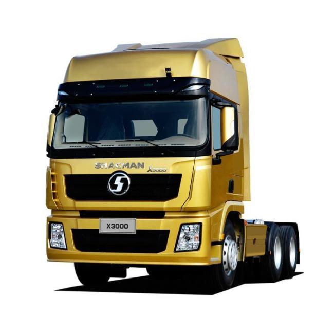New Shacman X3000 6X4 Prime Mover Golden Color Tractor Truck Price for Sale