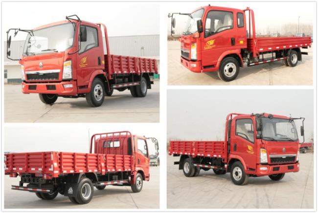 Sinotruk HOWO Light Duty Cargo Truck for Sale