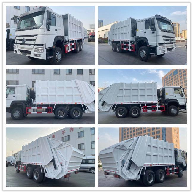 Sinotruk HOWO 6X4 Heavy Duty 336HP 371HP 15m3 Garbage Compactor Truck for Sale