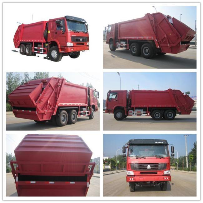 Sinotruk HOWO 18 Cubic Meter Refuse Compactor Garbage Truck for Sale