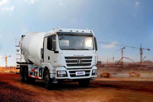 Second Hand Shacman 8/9/10m3 Used Concrete Mixer Truck with Pump