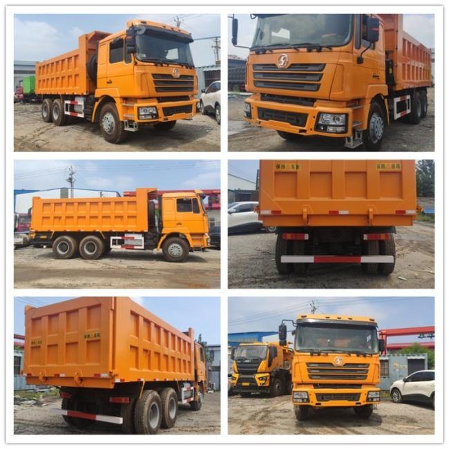 Good Condition Shacman 6X4 10 Wheeler 371HP New Mining Tipper Tipping Dumper Used Dump Truck