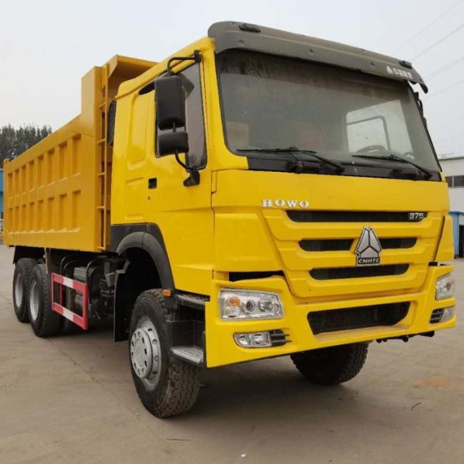 Used HOWO Sinotruk 6X4 375HP Secondhand Good Condition Dump Truck for Sale