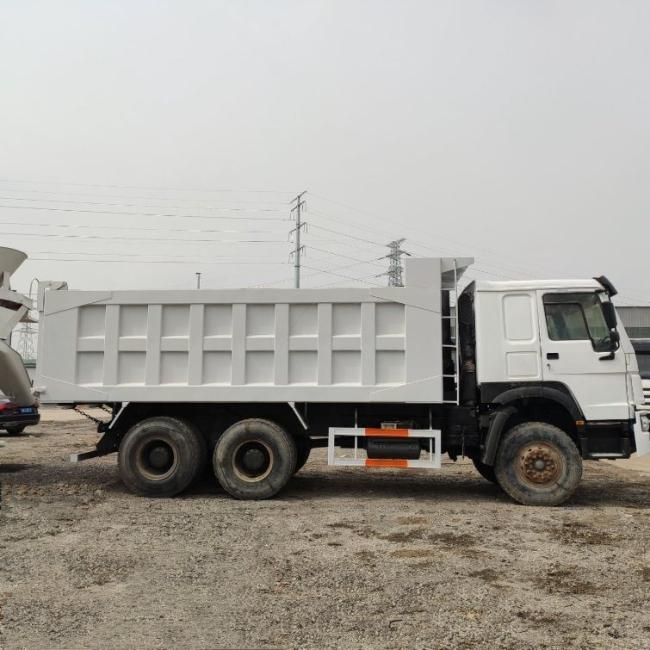 Cheap Secondhand White Sinoturk HOWO 6X4 Used Dump Truck Price for Sale